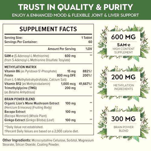 60-day supply of SAM-e