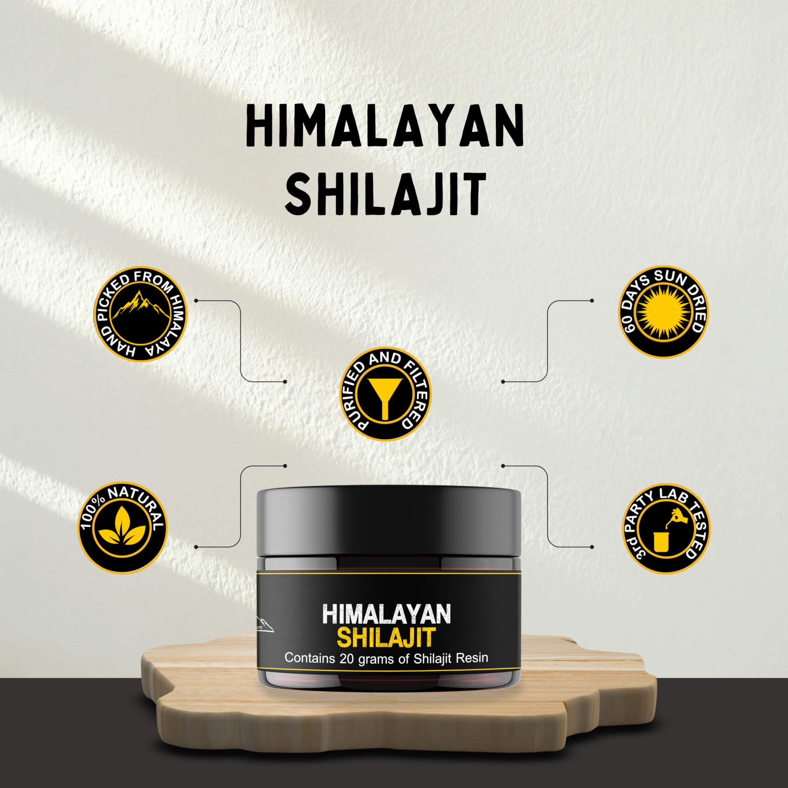 60 days sun dried shilajit