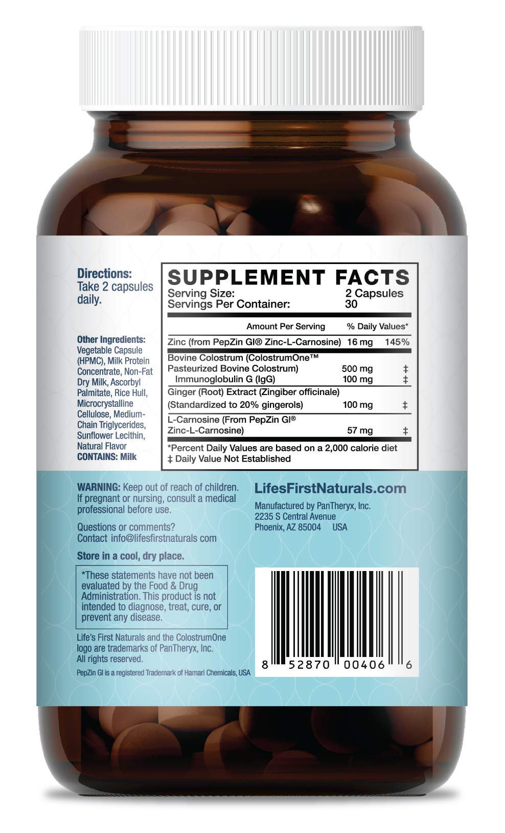60 digestive capsules for daily health