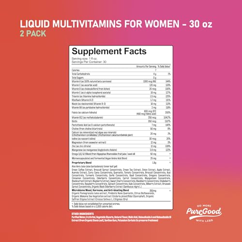 60 Fl Oz multivitamin for women