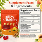 60 gummies for a spicy snack