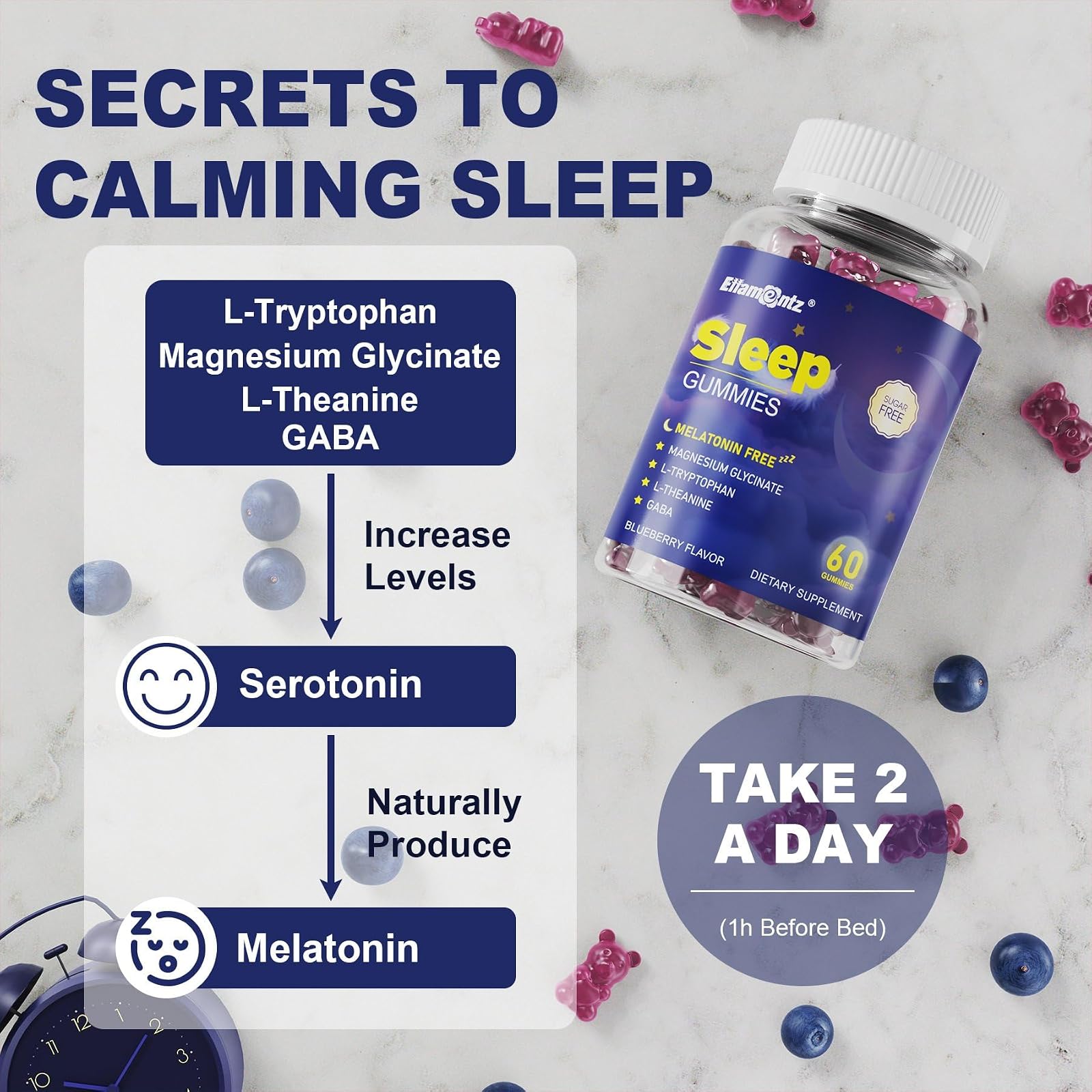 60 gummies for better sleep quality