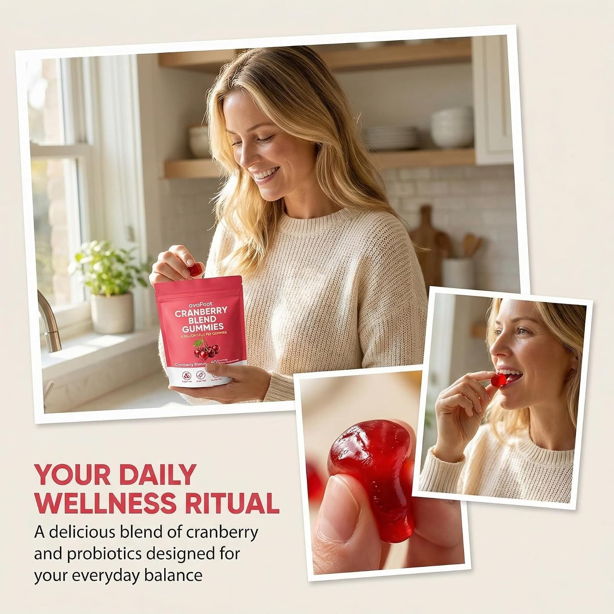 60 gummies for convenient daily intake