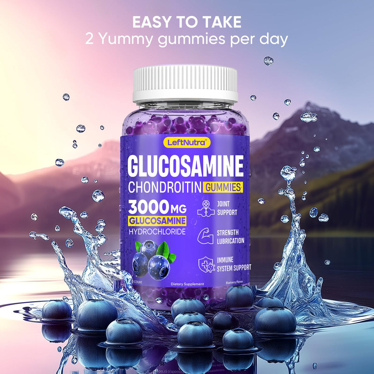 60 gummies for convenient joint care