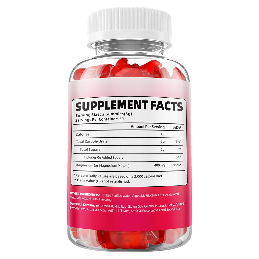 60 gummies for convenient magnesium intake