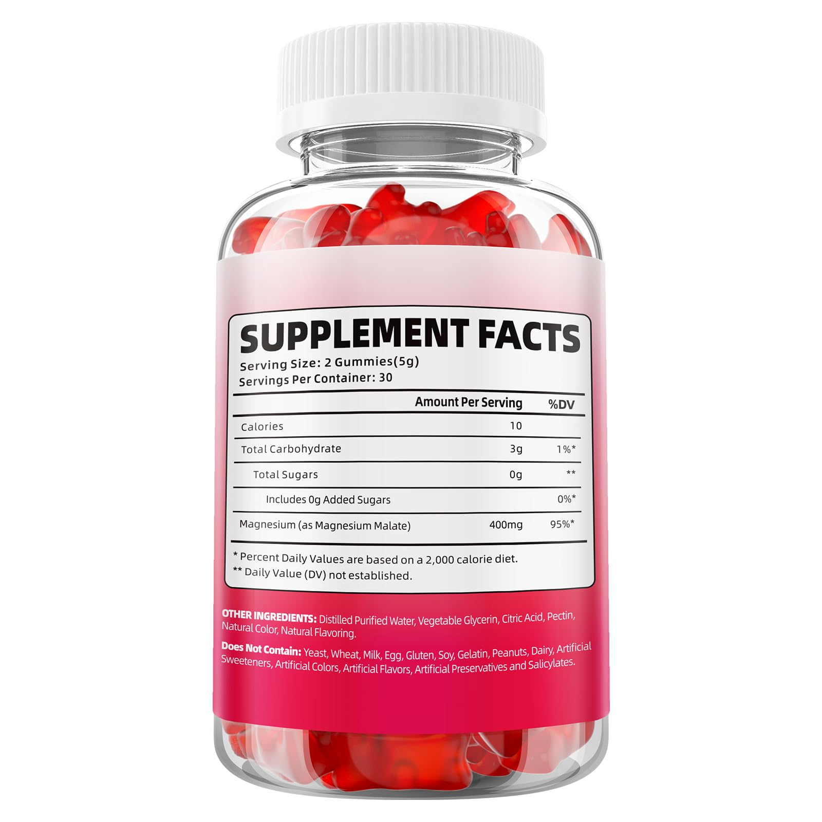 60 gummies for convenient magnesium intake