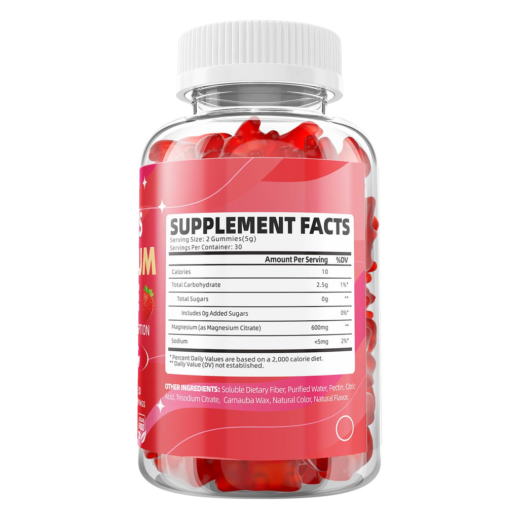 60 gummies for convenient magnesium intake