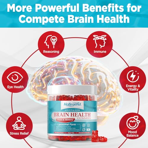 60 gummies for daily brain boost