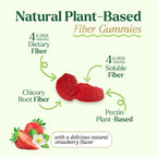 60 gummies for daily fiber intake