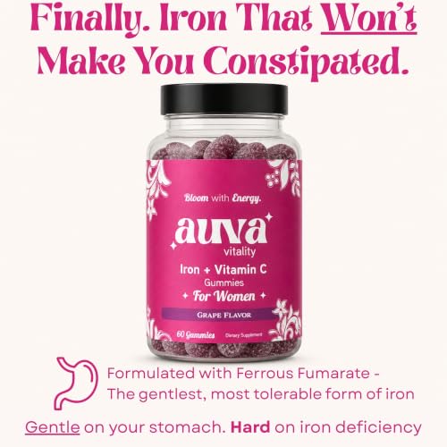 60 gummies for daily iron intake