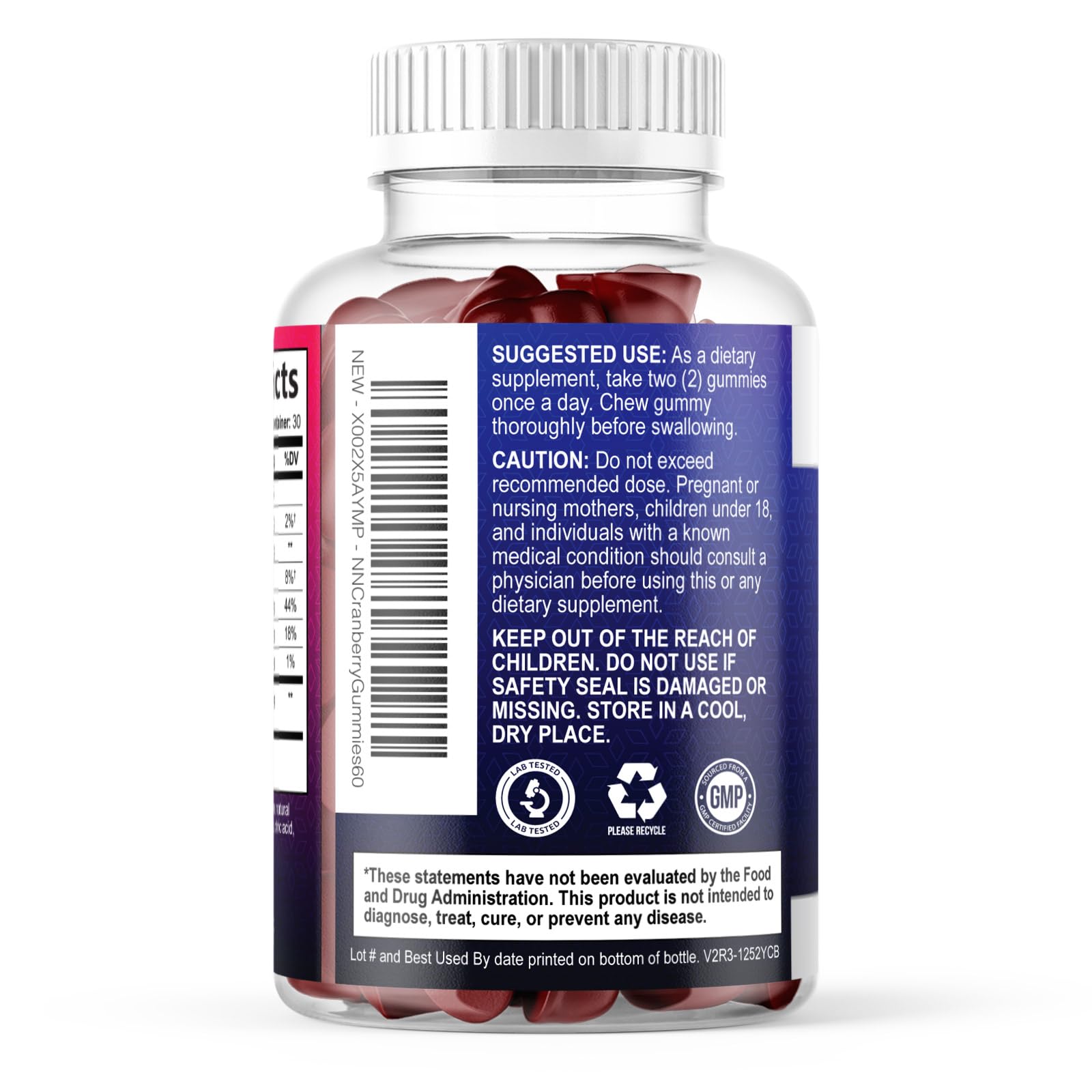 60 gummies for daily vitamin C intake