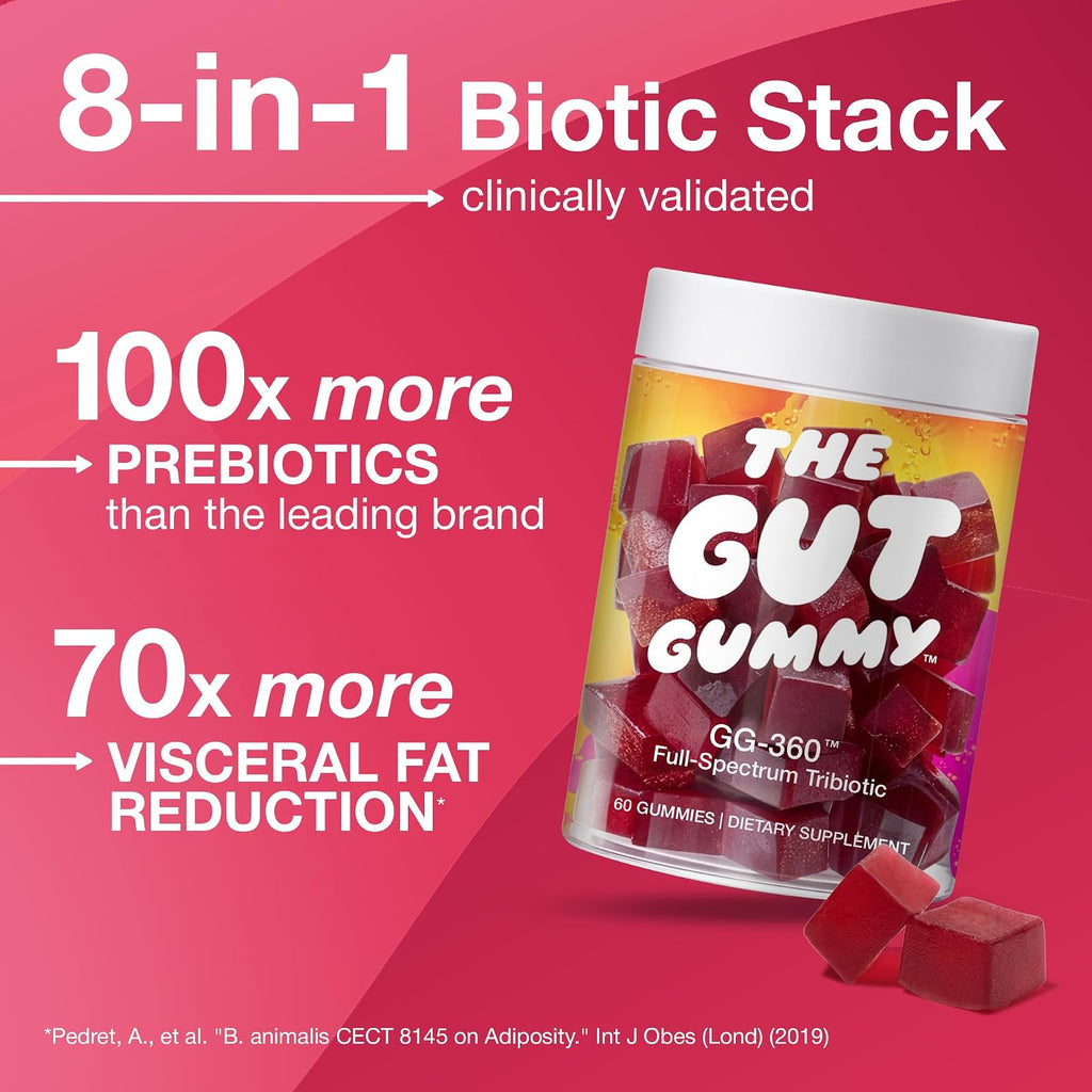 60 gummies for gut comfort