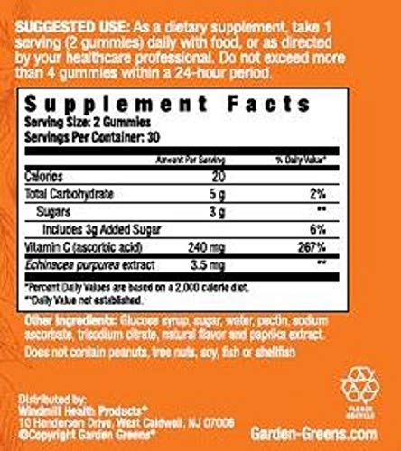 60 gummies for immune health support