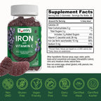 60 gummies for iron deficiency