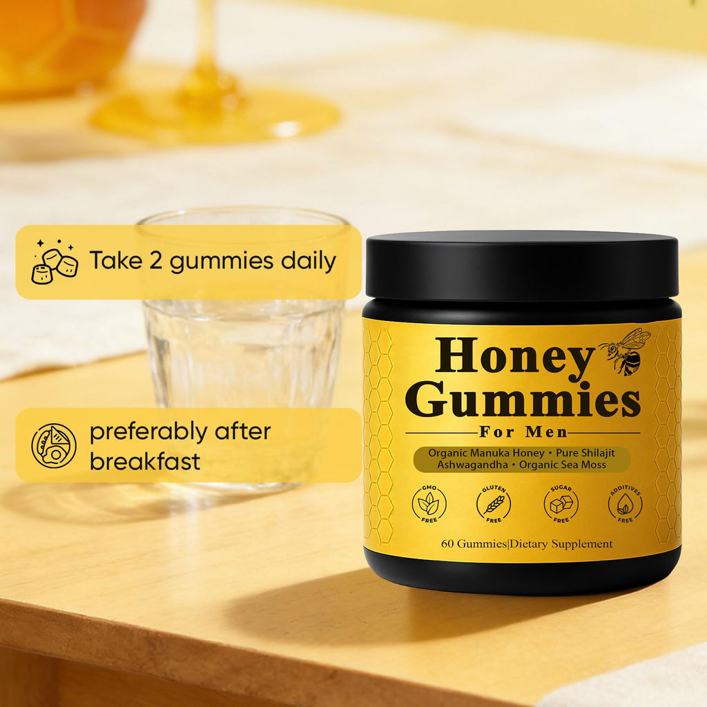 60 gummies of Manuka honey goodness