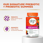 60 gummies of prebiotics and probiotics