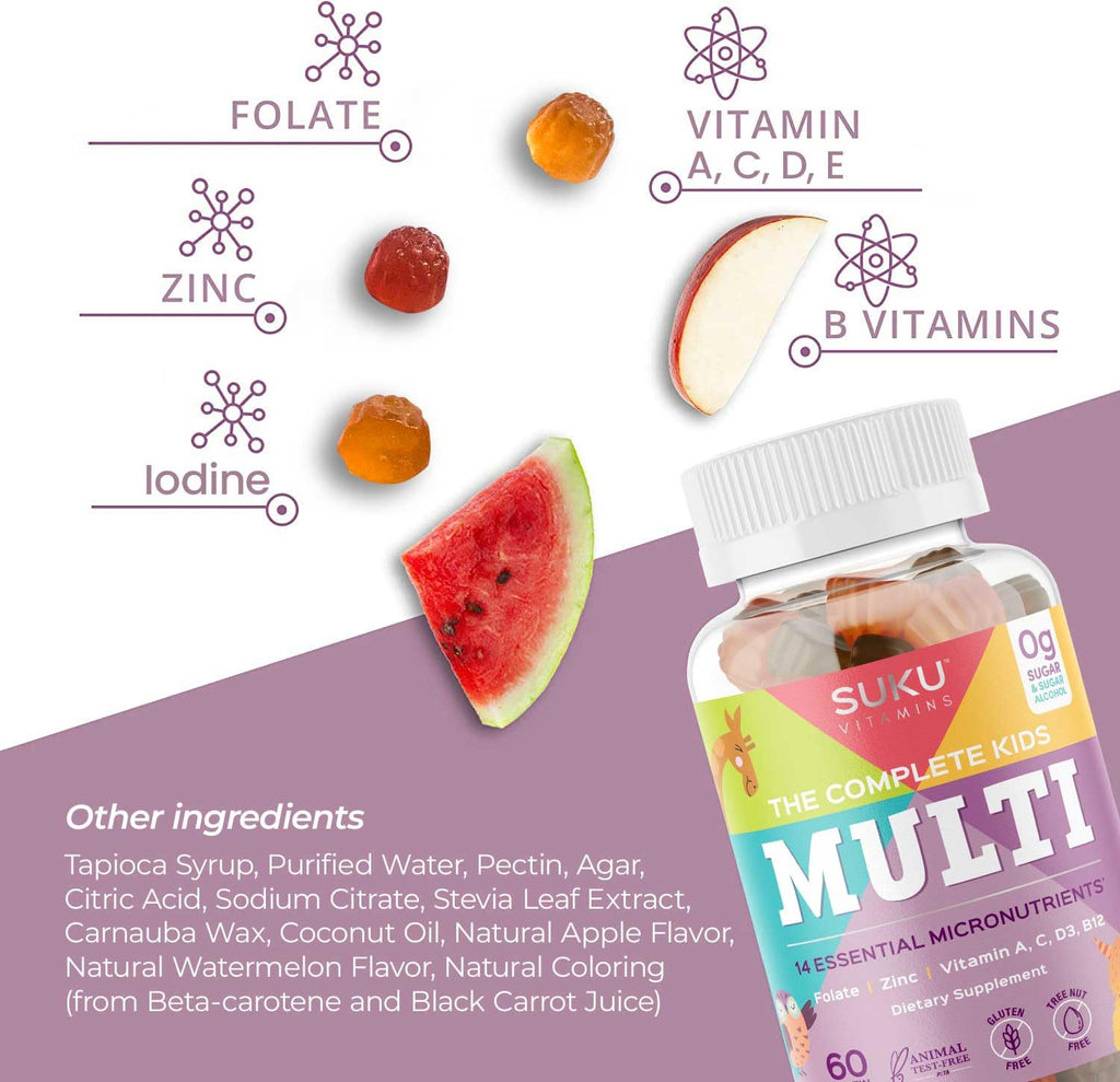 60 gummies packed with nutrients