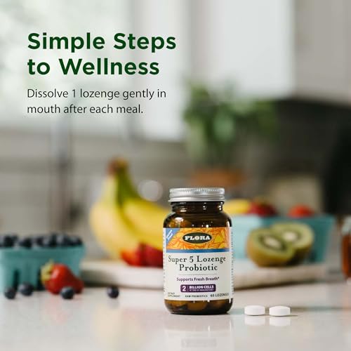 60 lozenges for daily probiotic intake