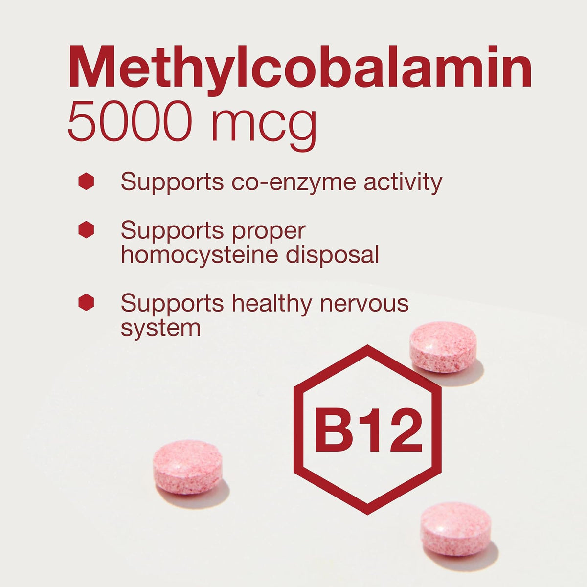 60 lozenges of Methyl B12