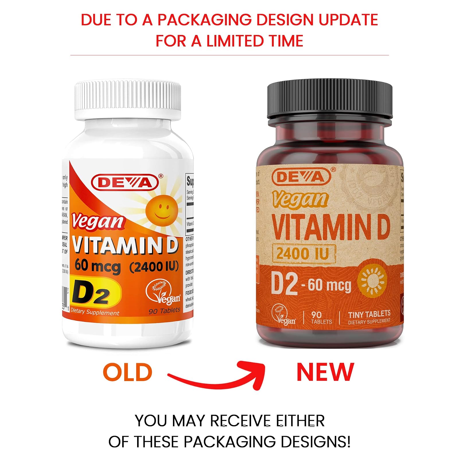 60 mcg Vitamin D2 for immunity