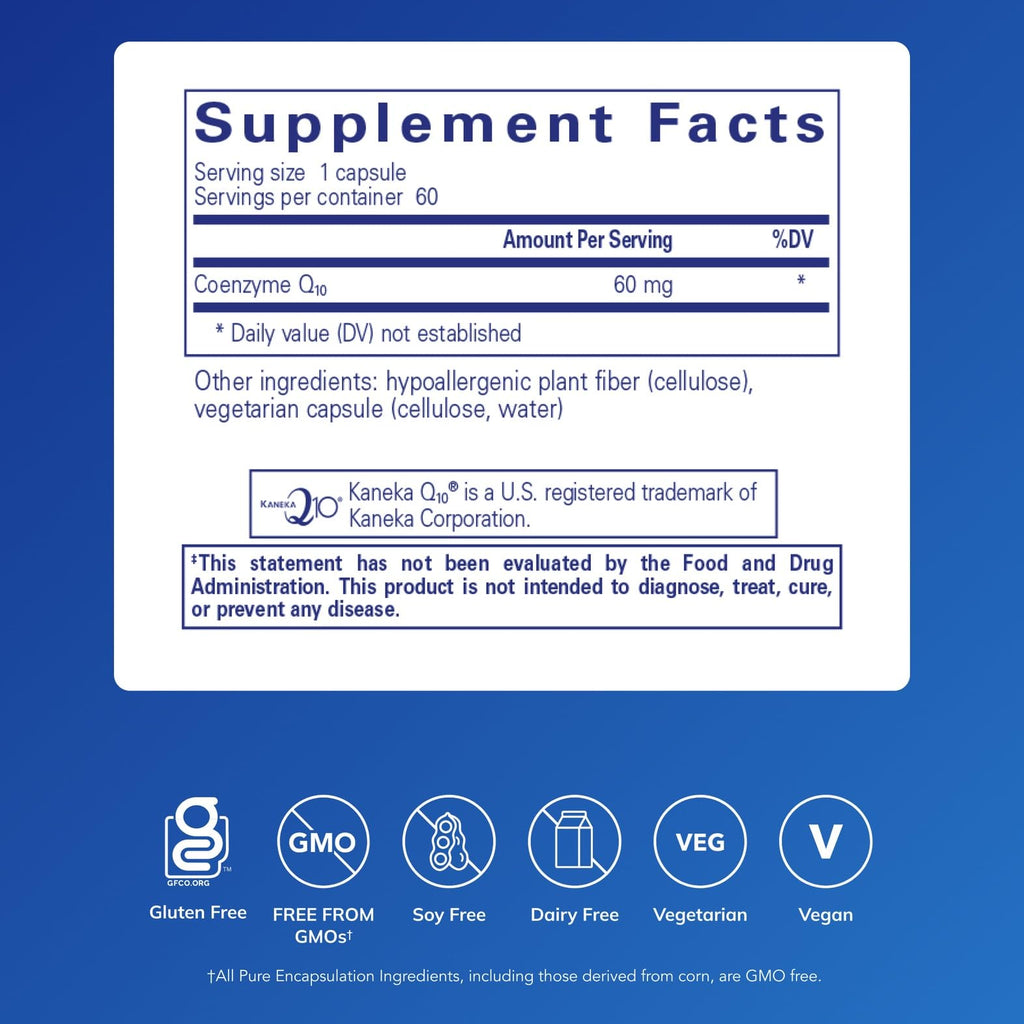 60 mg coq10 capsules for energy