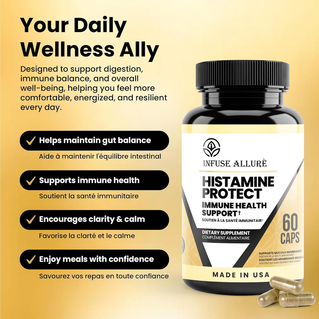 60 mg DAO enzyme capsules for digestion