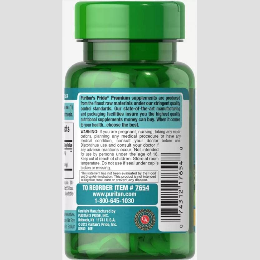 60 mg ginkgo biloba supplement
