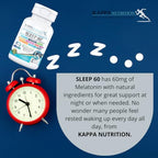 60 mg melatonin for better sleep