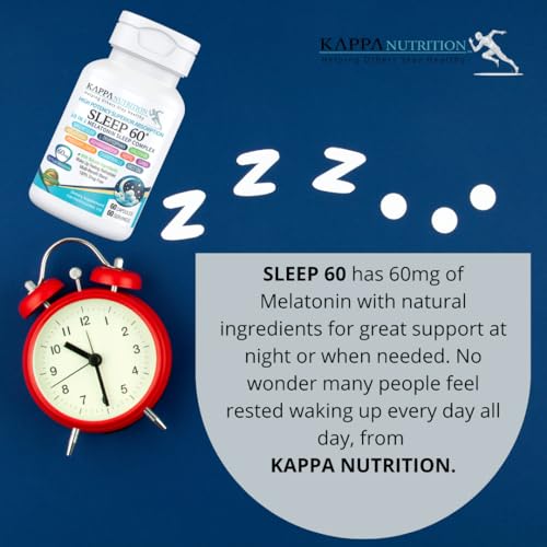 60 mg melatonin for better sleep