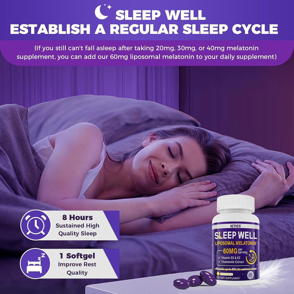 60 mg melatonin for deep relaxation