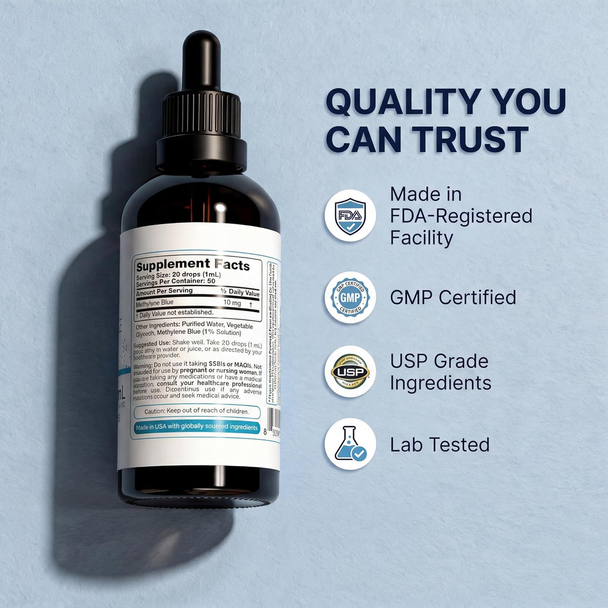 60 ml Blue Essence vitamin drops