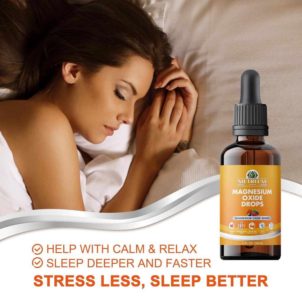 60 ml magnesium drops for stress relief