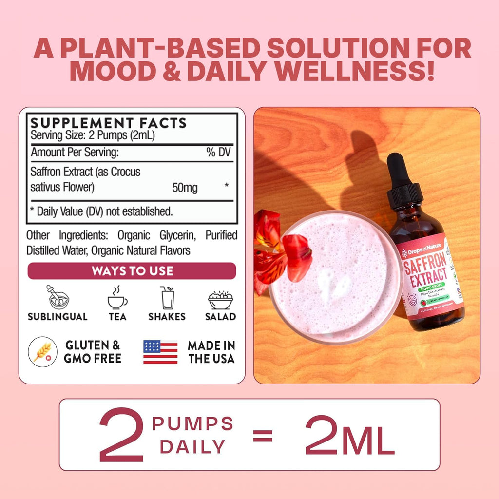 60 ml saffron extract for vitality