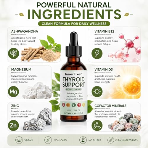 60 ml thyroid drops for daily health