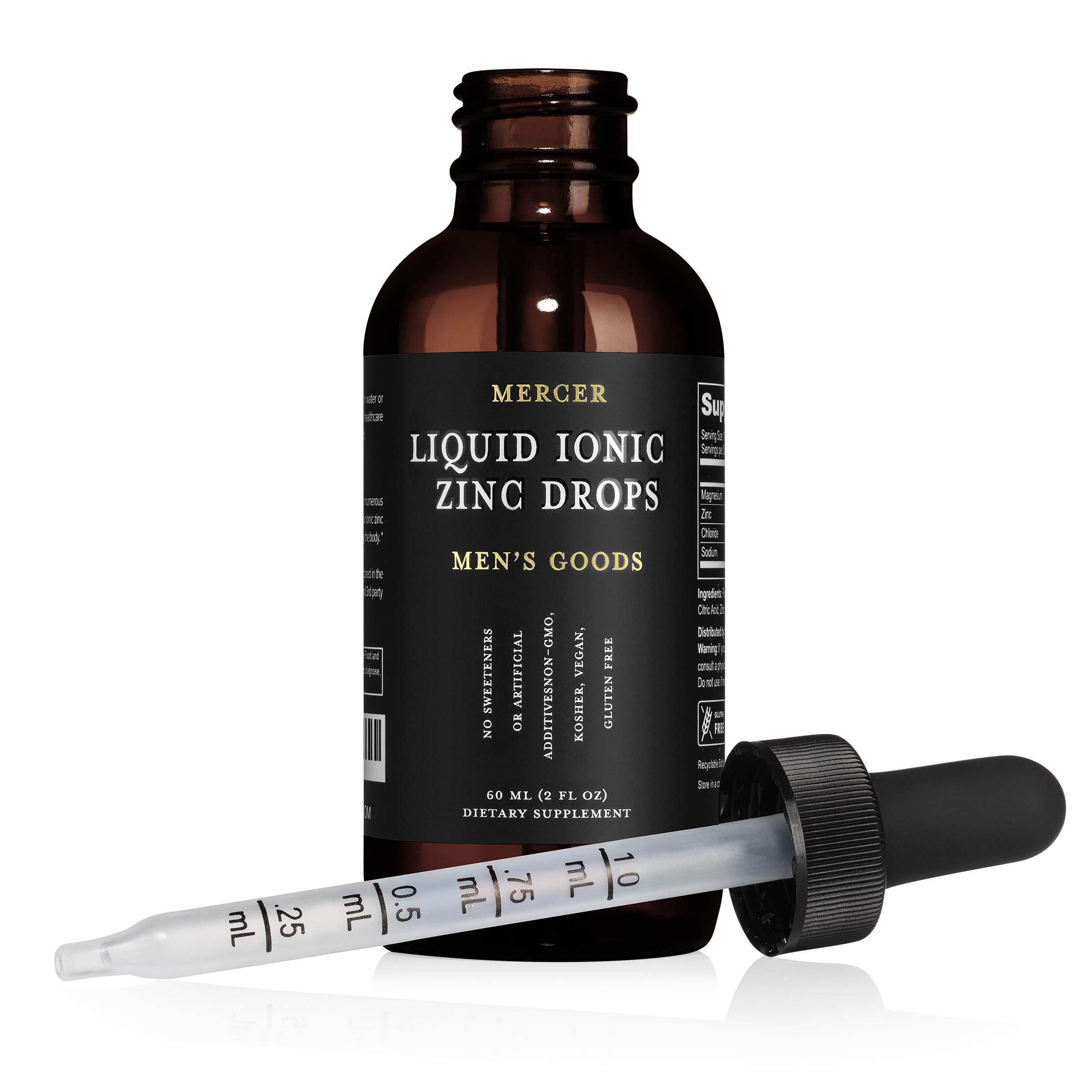 60 mL zinc drops for convenience