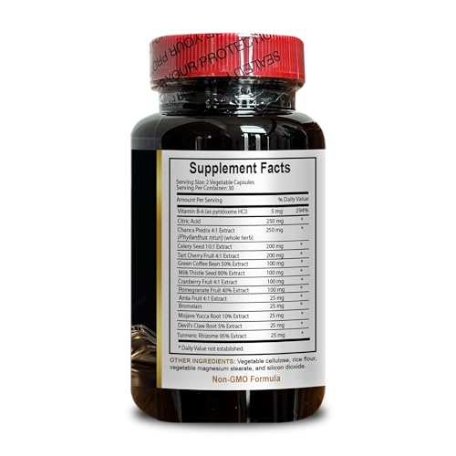 60 non-GMO milk thistle capsules