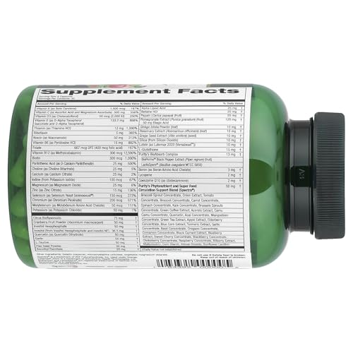 60 nutrients for daily wellness support