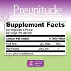 60 packets of prenatal vitamins