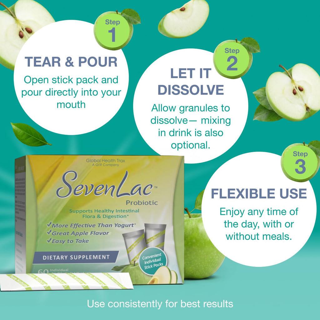 60 packets of probiotics for men