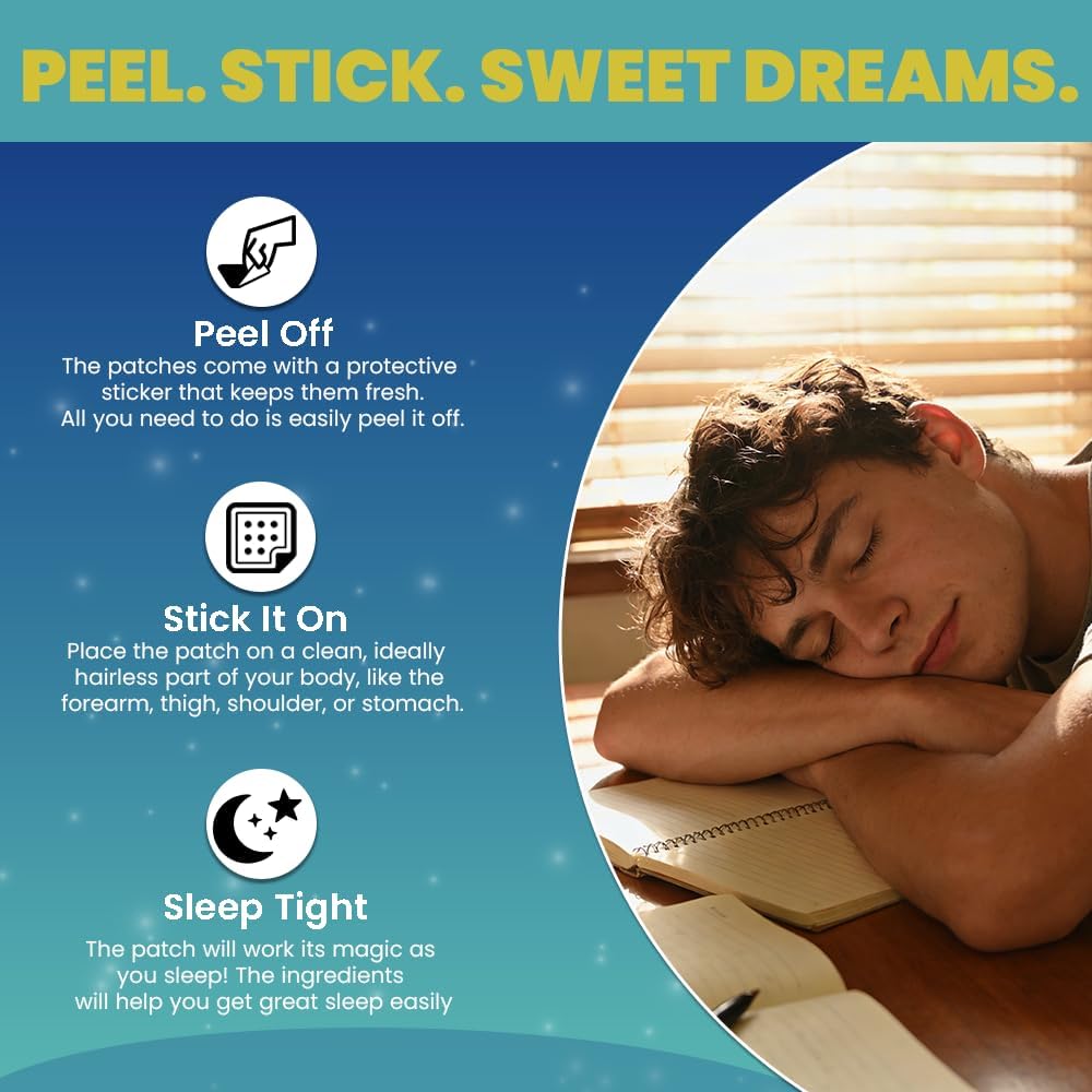 60 patches for extended sleep support