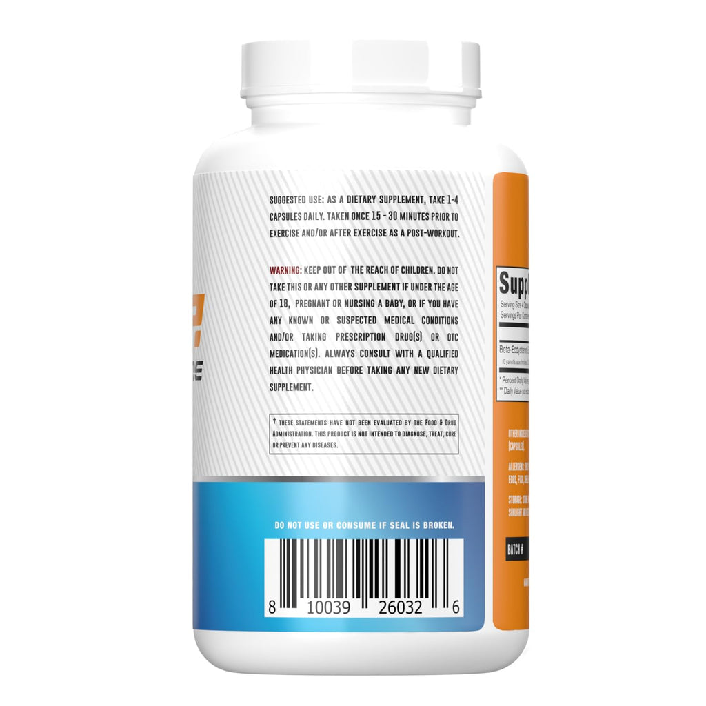 60 pills of muscle enhancing supplements