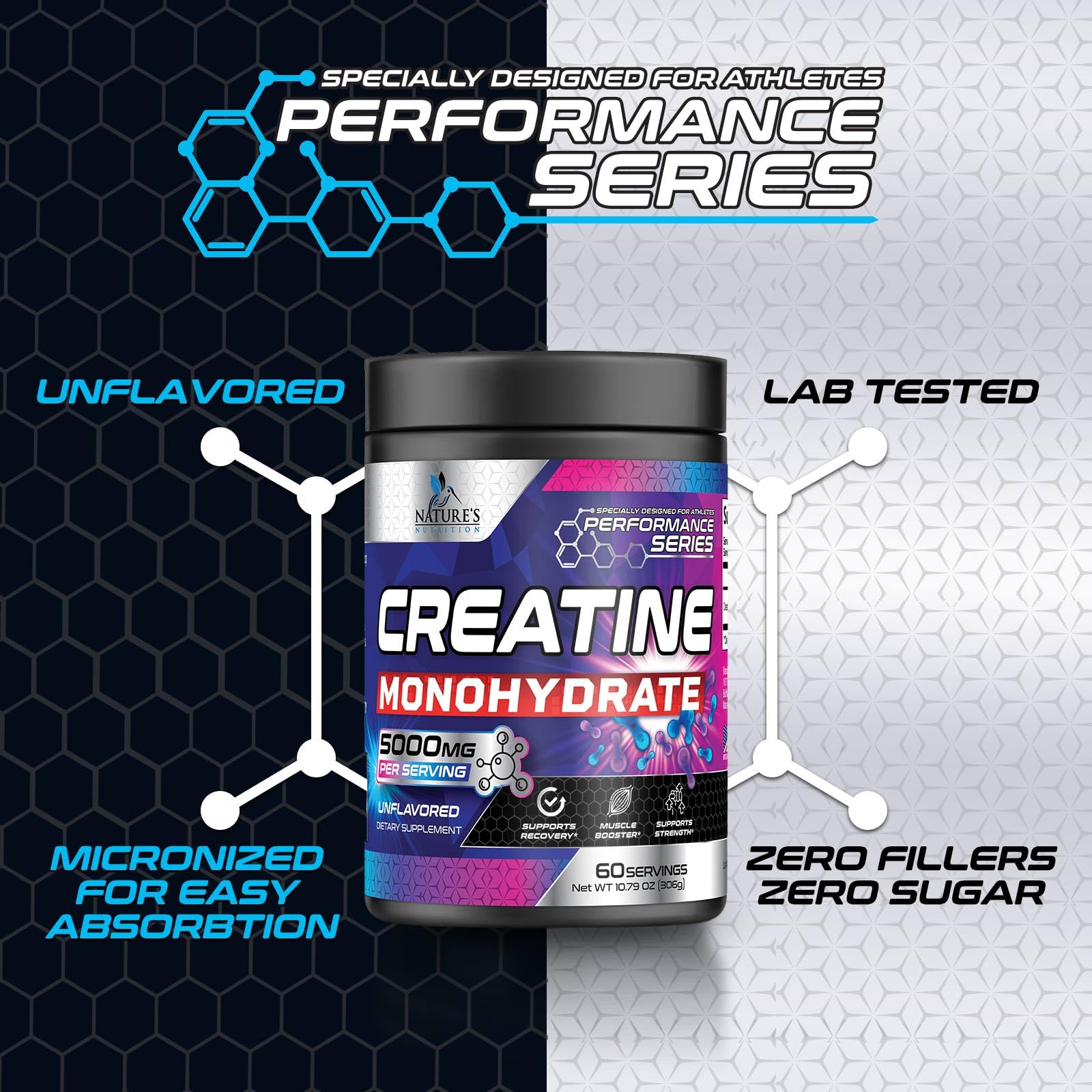 60 servings creatine for endurance