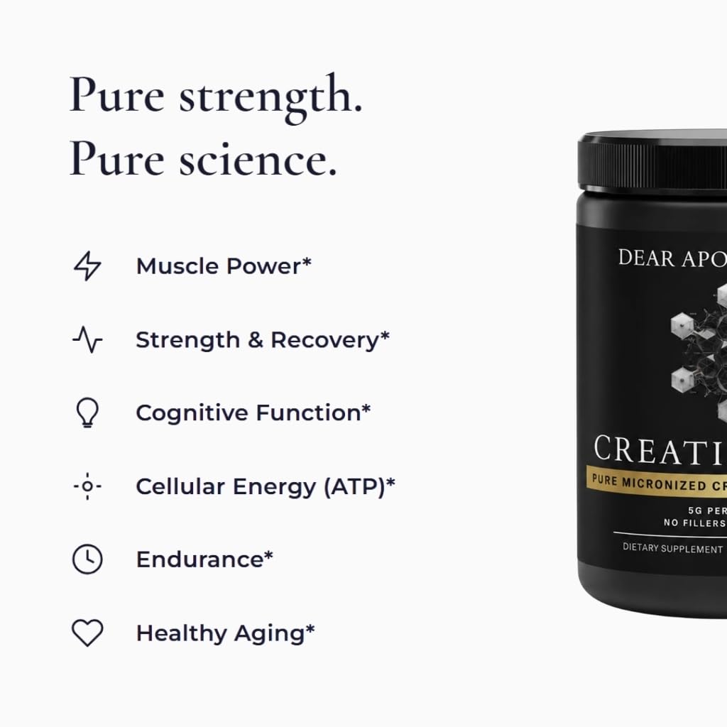 60 servings creatine supplement