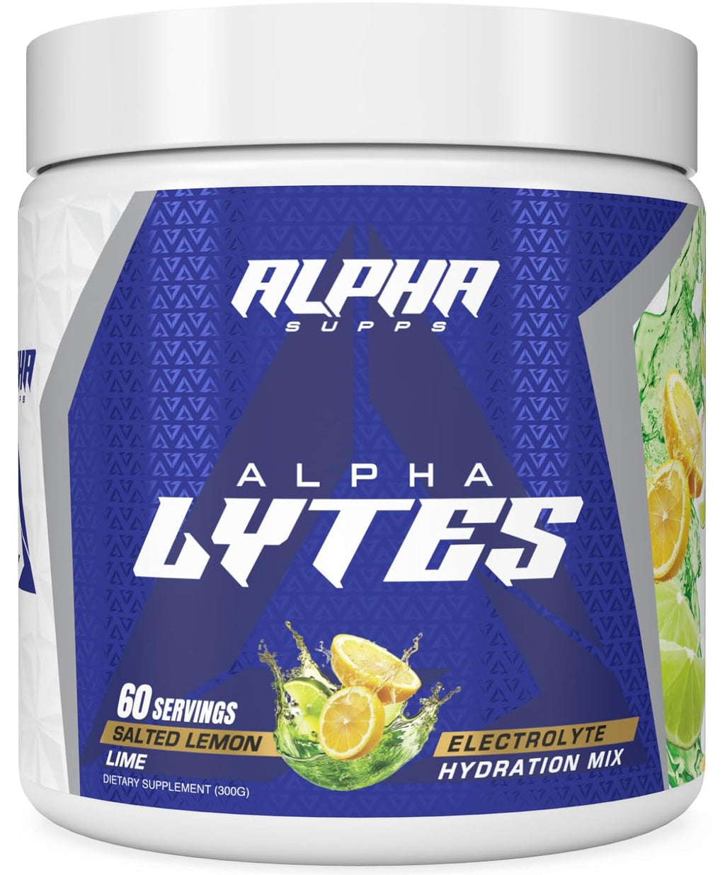 60 servings of Alpha Lytes electrolyte blend