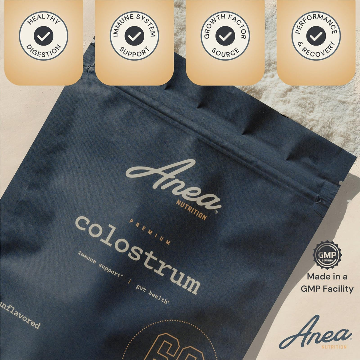 60 servings of Anea colostrum powder