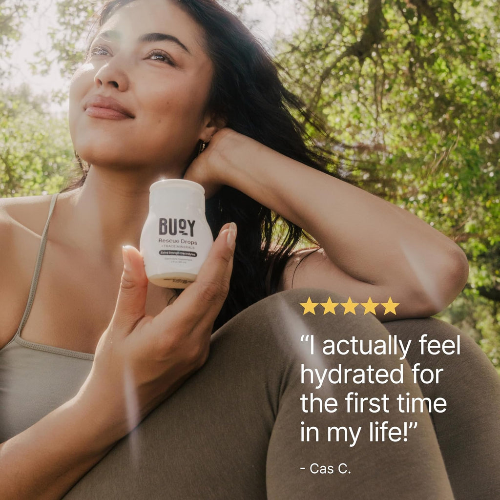 60 servings of Buoy electrolyte drops