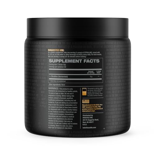 60 servings of citrulline energy powder