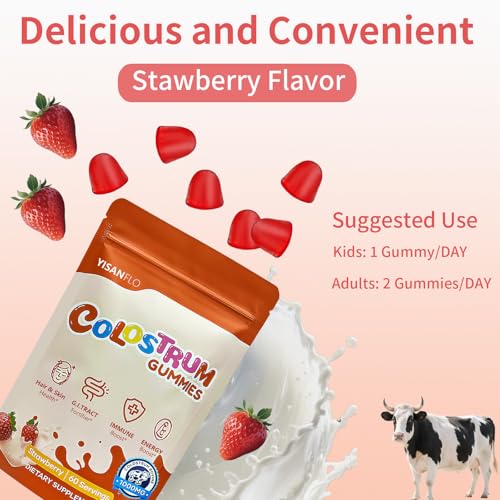 60 servings of colostrum gummies
