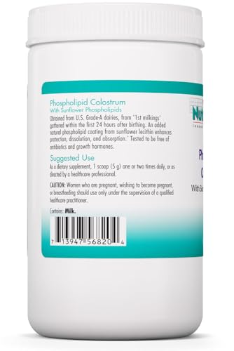60 servings of colostrum powder