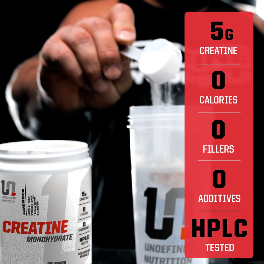 60 servings of creatine monohydrate
